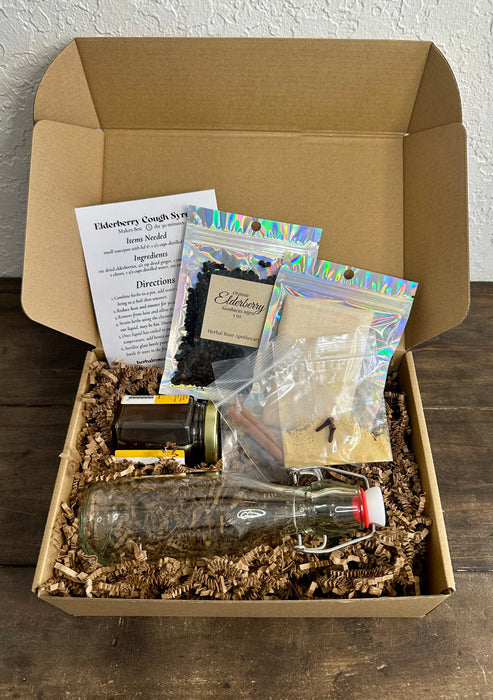 DIY Elderberry Syrup Kit | Traditional Herbal Syrup Making Kit ...
