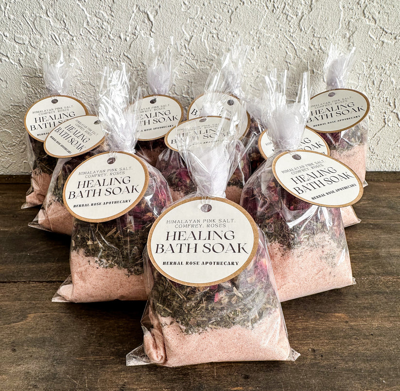 Herbal Bath Soaks | Botanical Bath Tea & Salts for Aromatic Soaking ...